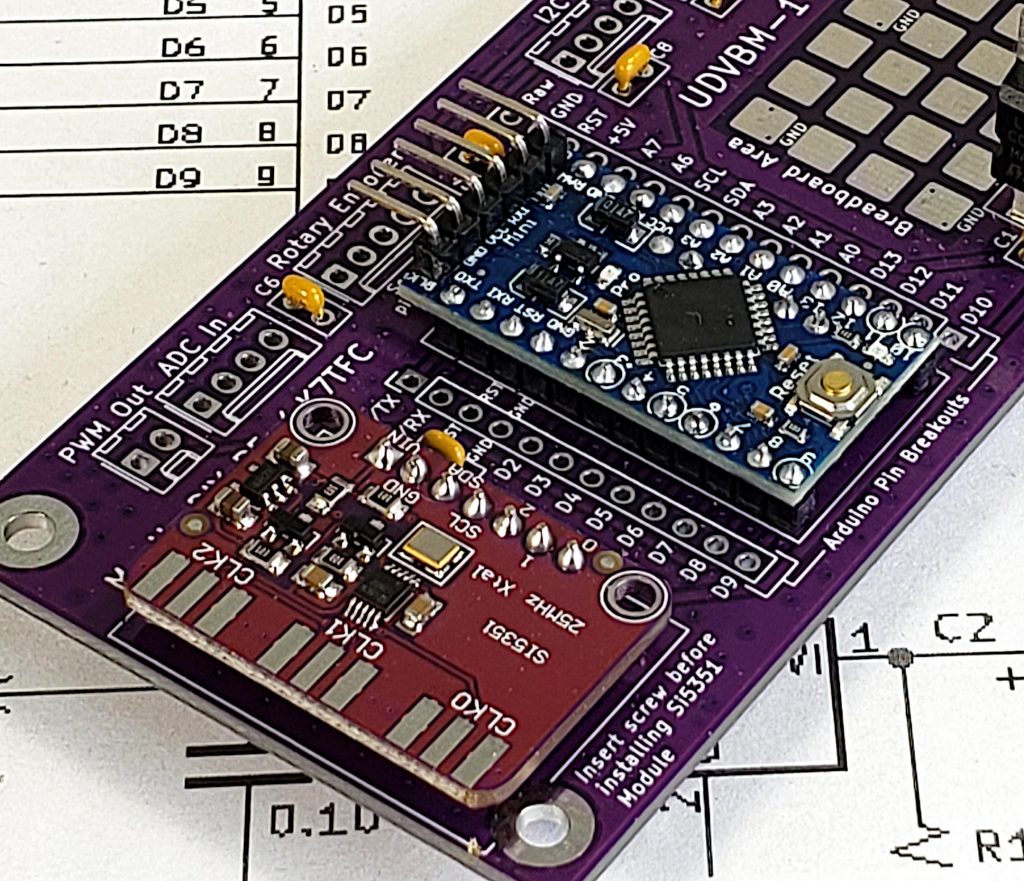 UDVBM-1 Universal Digital VFO/BFO « Mostly DIY RF
